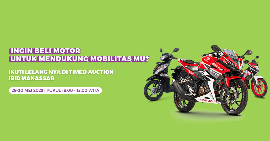 Beli Motor Bekas Secara Bundle? Ikuti Lelang Motor di IBID Makassar